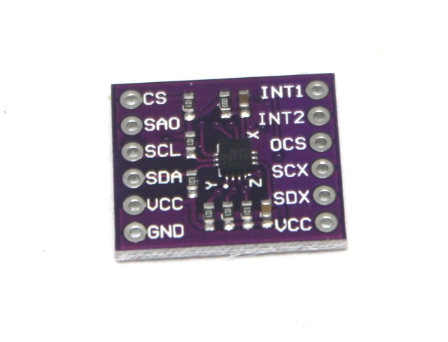 MCU-6D0F LSM6DSL 6 axis inertial acceleration and gyro sensor module ...